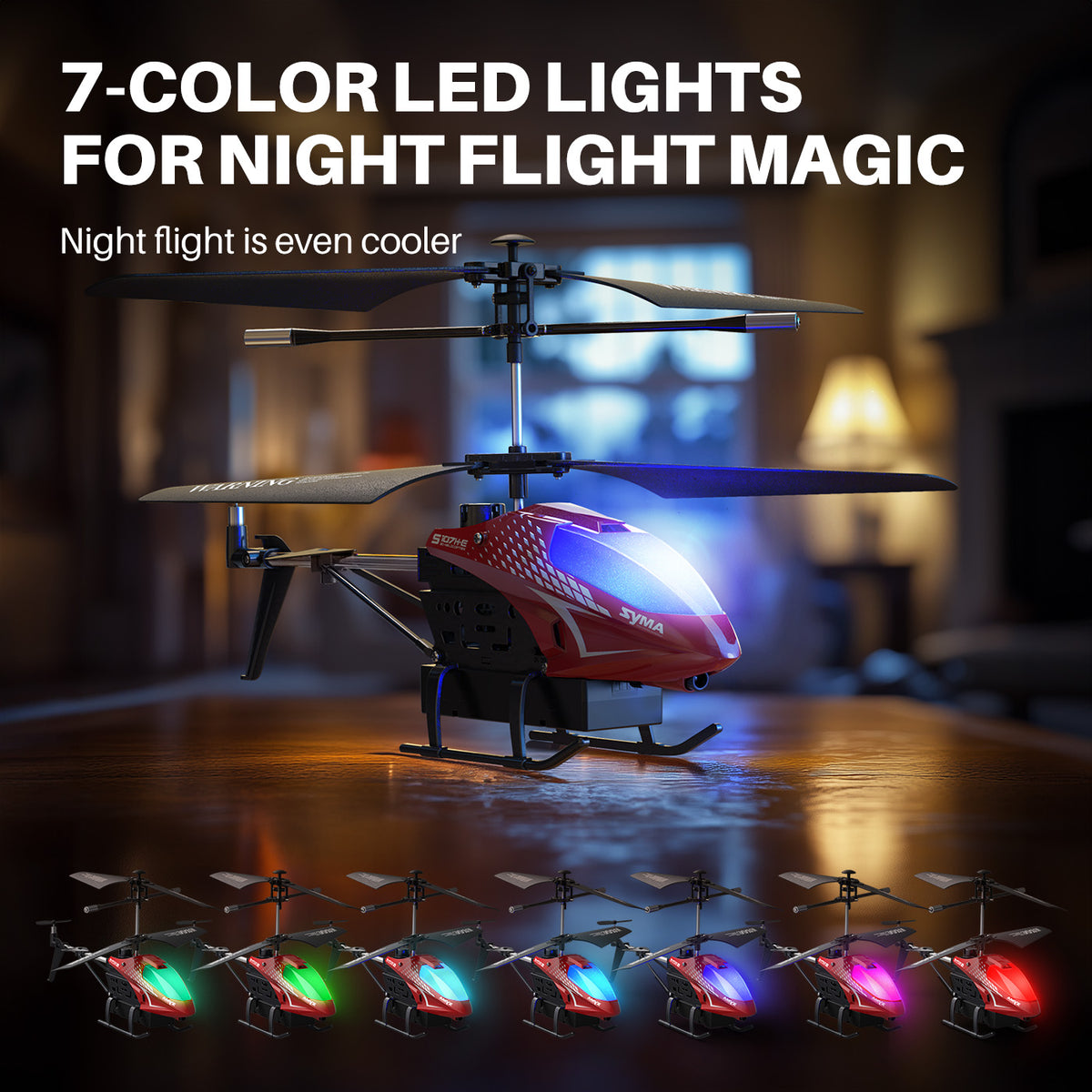 SYMA S107H-E RC Helicopter, Remote Control Helicopter with 40 Mins Fli ...